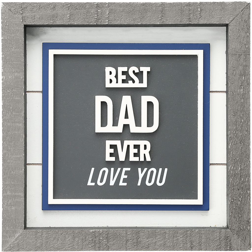 Best Dad 8" Plaque – Pavilion - Retail