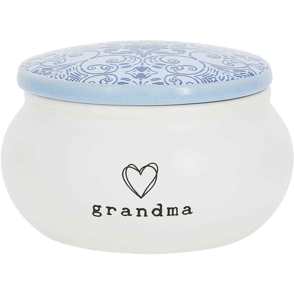 Grandma 3.5" Ceramic Keepsake Box – Pavilion - Retail